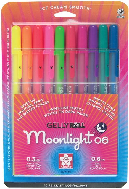 Sakura – Gelly Roll – Moonlight – Set (10 Pieces) | Cleveland Art Supply