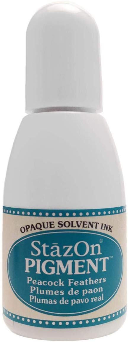 Tsukineko – StazOn Pigment Reinker – Peacock Feathers | Cleveland Art ...